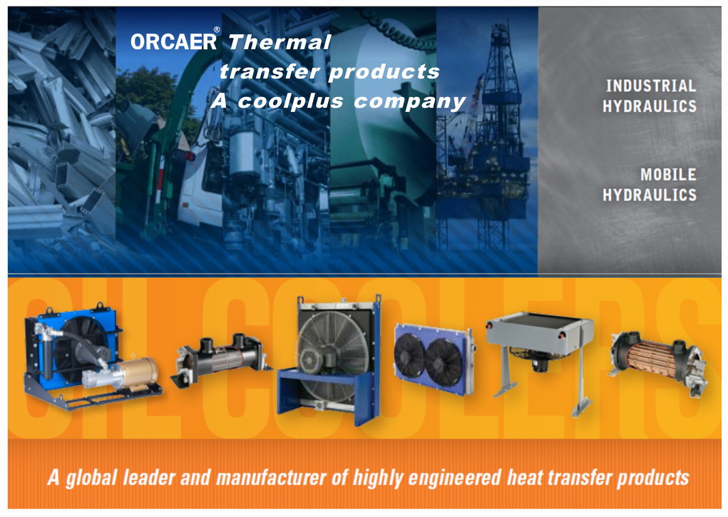 COOLPLUS - Hydraulic Oil cooler,Heat exchanger,Radiator